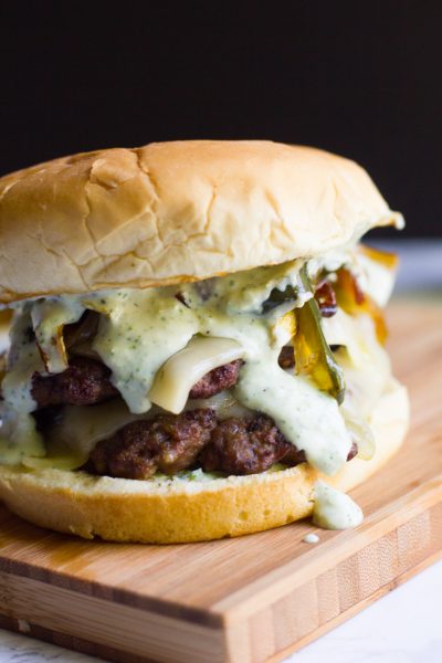 Copycat Monterey Melt Burger - Away From the Box